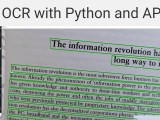 Ocr Text Recognition With Python And Api Ocr Space Pysource