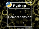 Python How To Use Comprehension List Dictionary If