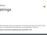 Docstrings Python Basics 24 3 0