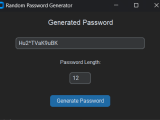 Create A Random Password Generator In Python Using Customtkinter