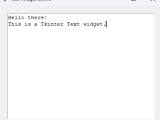 Tkinter Text Widget With Example Python Hub