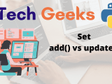 Python Set Add Vs Update Python Programs