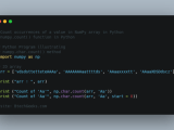 Count Occurrences Of A Value In Numpy Array In Python Numpy Count