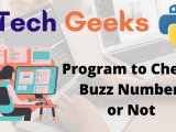 Python Program To Check Buzz Number Or Not Python Programs