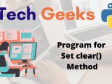 Python Program For Dictionary Clear Function Python Programs