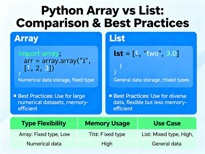 Python Tutorial Python Array With Examples Array Methods List Vs Array - Dark Image Collection - High Resolution Quality