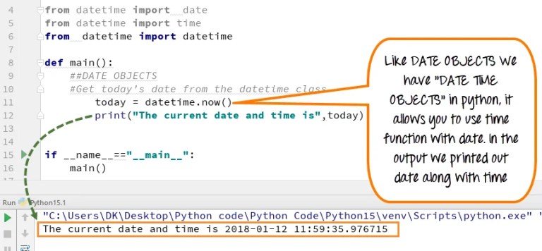 Python DateTime, TimeDelta, Strftime(Format) with Examples - python tutorials
