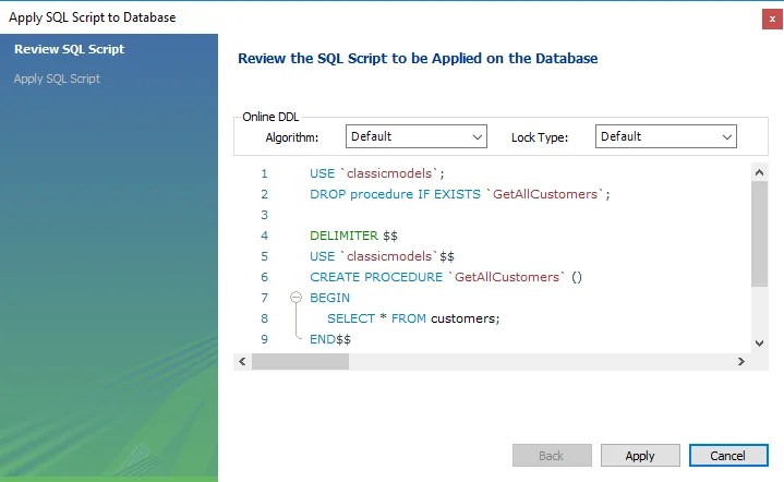 MySQL CREATE PROCEDURE - python tutorials