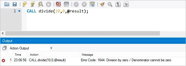 Raising Error Conditions with MySQL SIGNAL / RESIGNAL Statements ...
