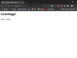 Hello World With Flask Web Developer Bootcamp With Flask And Python