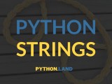 Python String Working With Text Python Land Tutorial