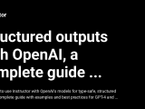 Structured Outputs With Openai A Complete Guide With Instructor
