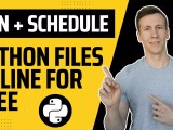 Run Python Scripts Daily Online In Just 5 Minutes Easy Guide Python