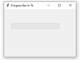 Progress Bar In Tk Tkinter Python Assets