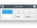 Pyqt Style Python Tutorial