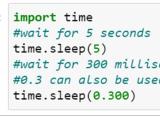 Python S Time Sleep Pause Stop Wait Or Sleep Your Python Code