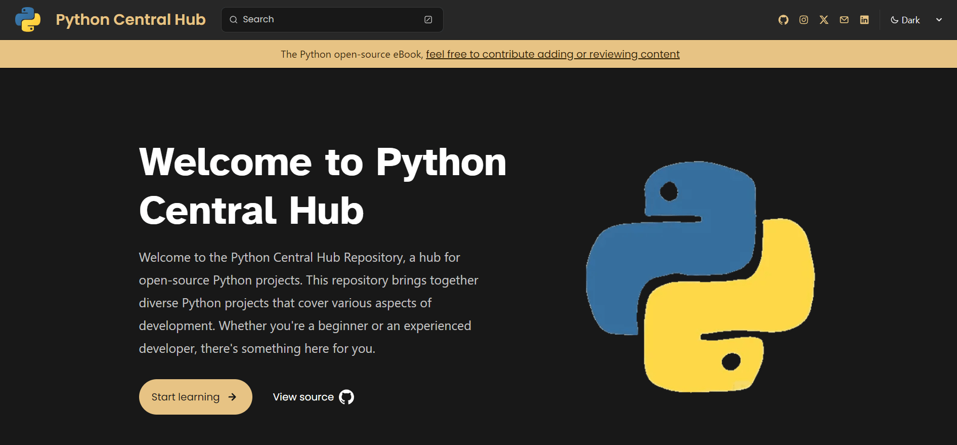 Welcome To Python Central Hub Python Central Hub