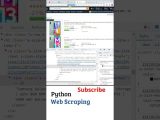 Python In Telugu Web Scraping Python Python For Beginners In Telugu