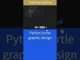 Python Turtle Graphic Design Beginners Beginner Python Turtle