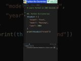 Python For Dummies 8 Python Dictionary Type Python Pythontutorial