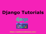 How To Set Up Django Python Django Projects Pythoncodeverse