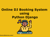 Online Dj Booking System Using Python Django Python Django Projects