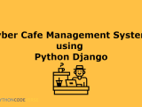 Computer Cafe Management System Project Using Python Django Python