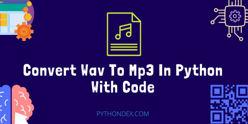 Record Sounds With Python And Convert Wav To Mp3 Python Programming - High Resolution Dark Photos for Desktop