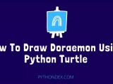 Draw Doraemon Using Python Turtle With Code Pythondex