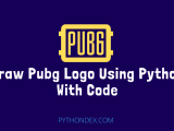 Draw Pubg Logo Using Python Turtle Library Pythondex