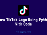 Draw Tiktok Logo Using Python Pythondex