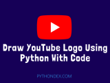 Draw Youtube Logo Using Python Pythondex