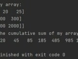 How To You Find The Cumulative Sum In Python Pythoneo Python