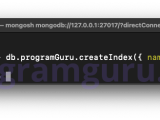 Mongodb Create Index
