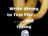 How To Write String To Text File In Python Python Examples