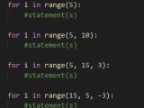 Python For I In Range