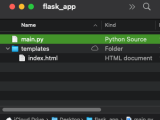 Upload File In Python Flask Application