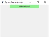 Tkinter Label Center Align Text Python Examples