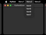 Tkinter Create Complete Menu From List Of Lists Python Examples