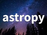 Astropy 7 2 0 Astronomy And Astrophysics Core Library Pythonfix