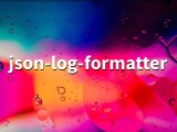 Json Log Formatter 1 1 1 Json Log Formatter Pythonfix