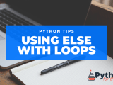 Python For The Lab Python Tip Using Else With Loops