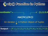 Python Zip Function Python Geeks