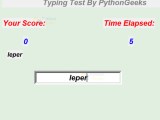 Python Typing Test Project Python Geeks