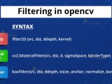 Filtering In Opencv Python Geeks
