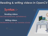 Reading And Writing Videos Using Opencv Python Geeks
