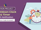 Create Countdown Clock Timer Using Python Python Geeks