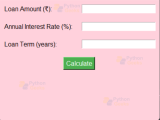 Python Project Loan Calculator Python Geeks