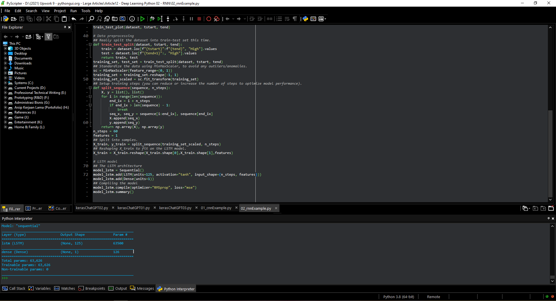 Unlock the Power of Python for Deep Learning with Recurrent Neural Networks