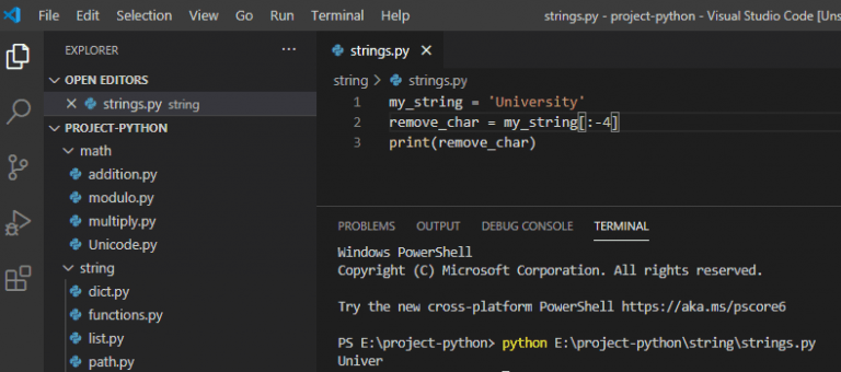 Remove Character From String Python (35 Examples) - Python Guides
